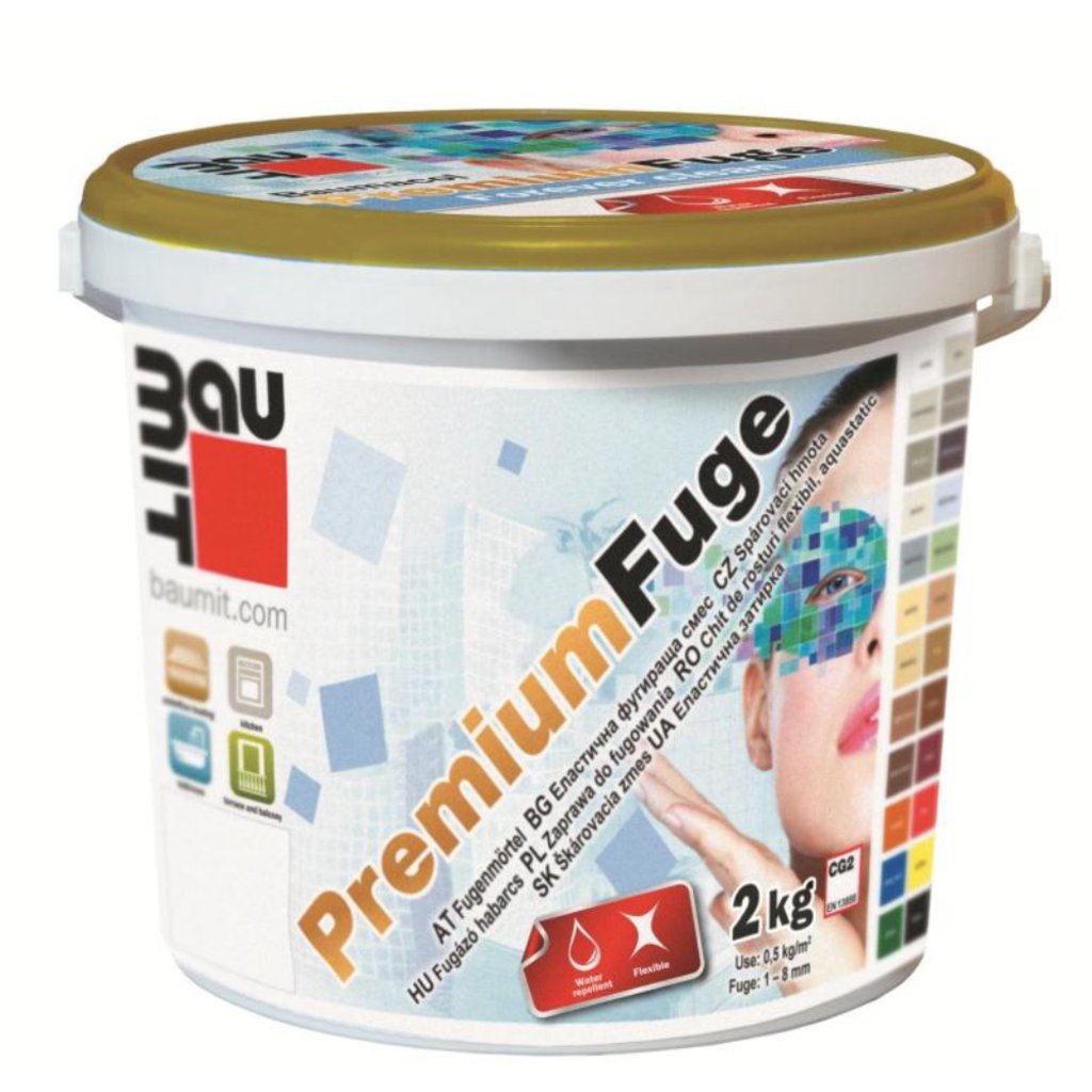 Фуга Baumit Premium Fuge антрацит 2 кг - придбати в інтернет-магазині ...