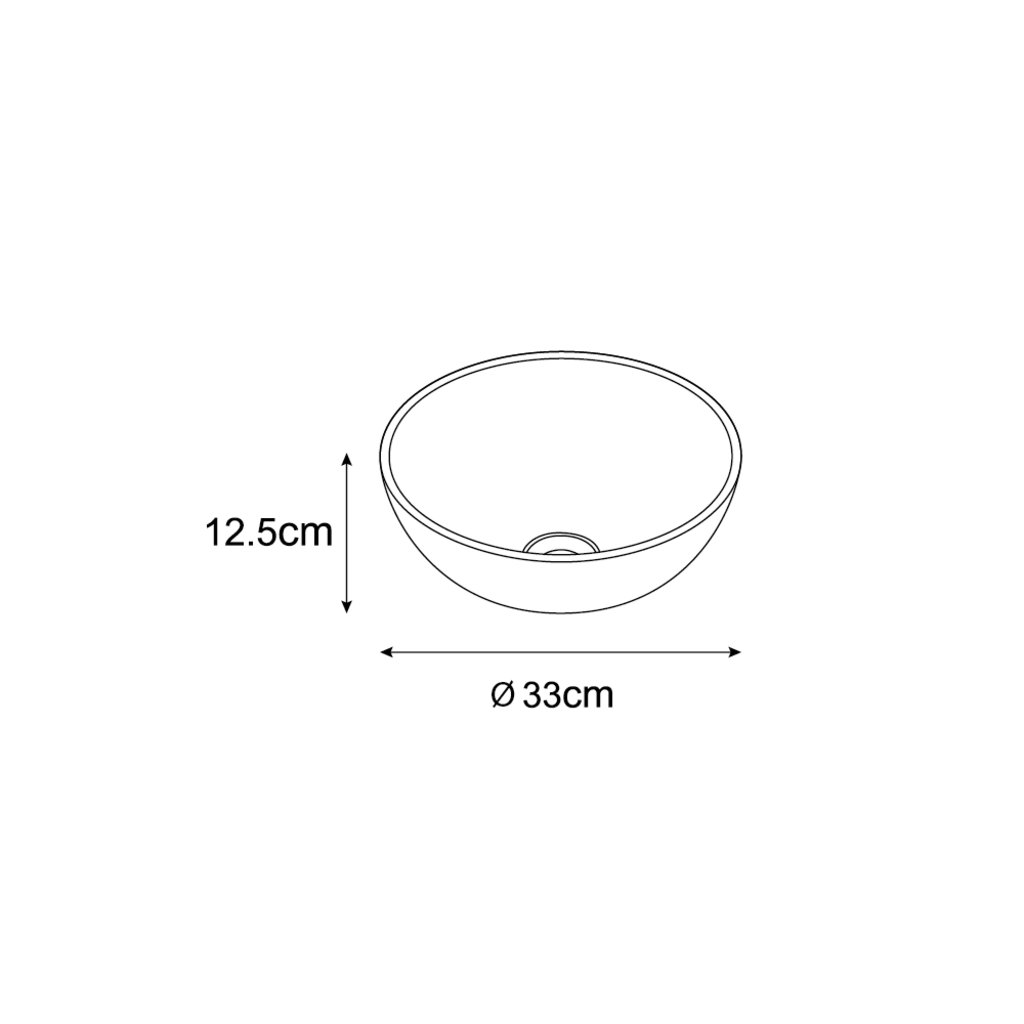 Умивальник Sensea Essential 33 см EAB1905 (830542) - придбати в ...