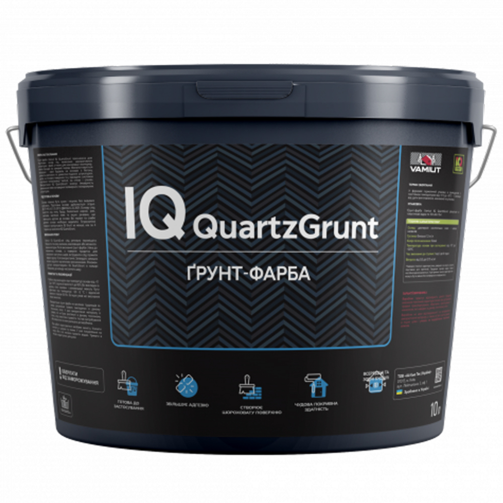 Ґрунт-фарба IQ QuartzGrunt 10 л - придбати в інтернет-магазині Leroy ...
