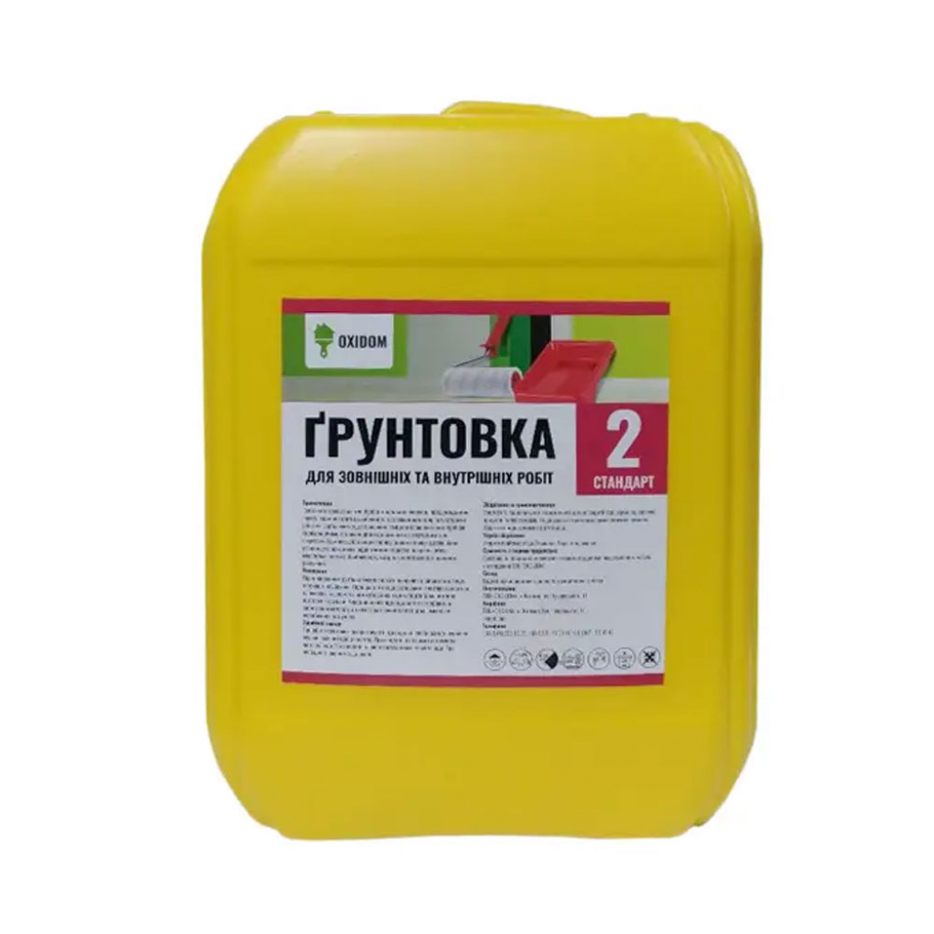 Грунтовка для минеральных поверхностей Oxidom Стандарт 5 л - купить в ...